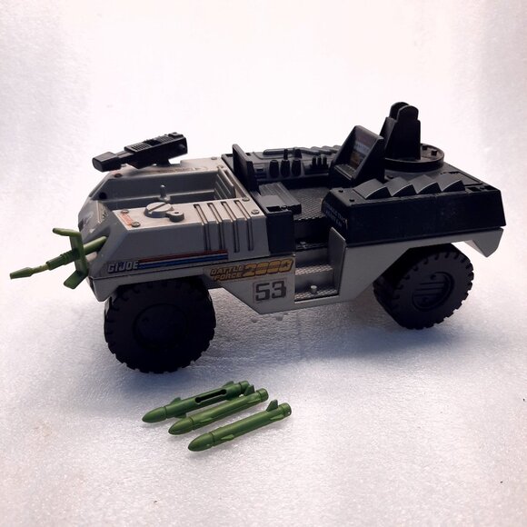 Hasbro | Toys | Vintage Gi Joe Battle Force 200 Eliminator Jeep 4wd ...